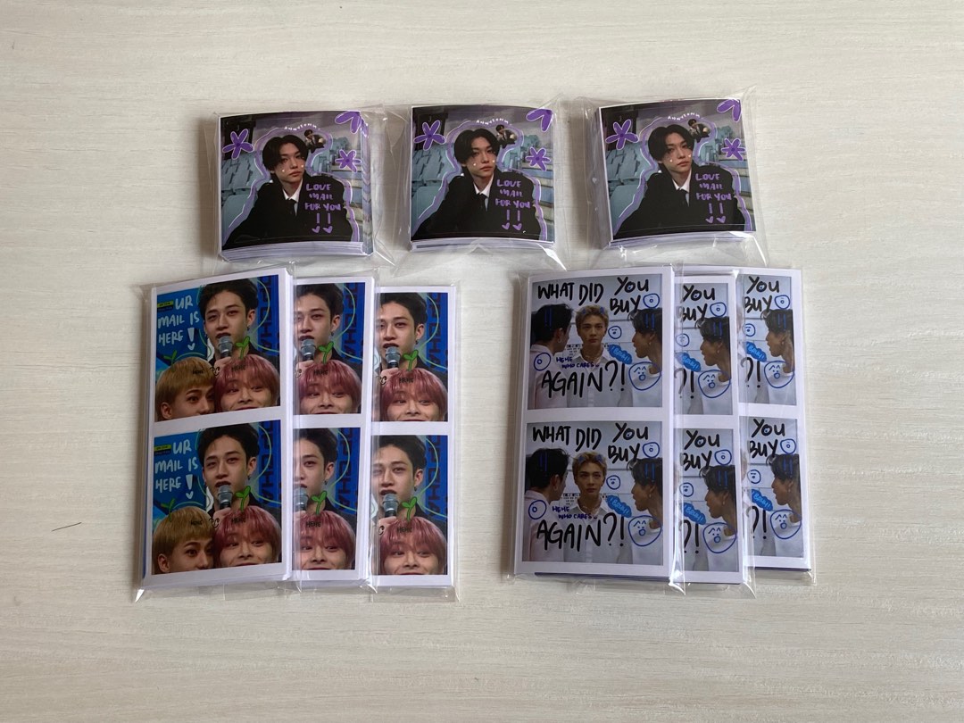 [ cheap wts / wtt ] instock stray kids skz mailing stickers kpop ...