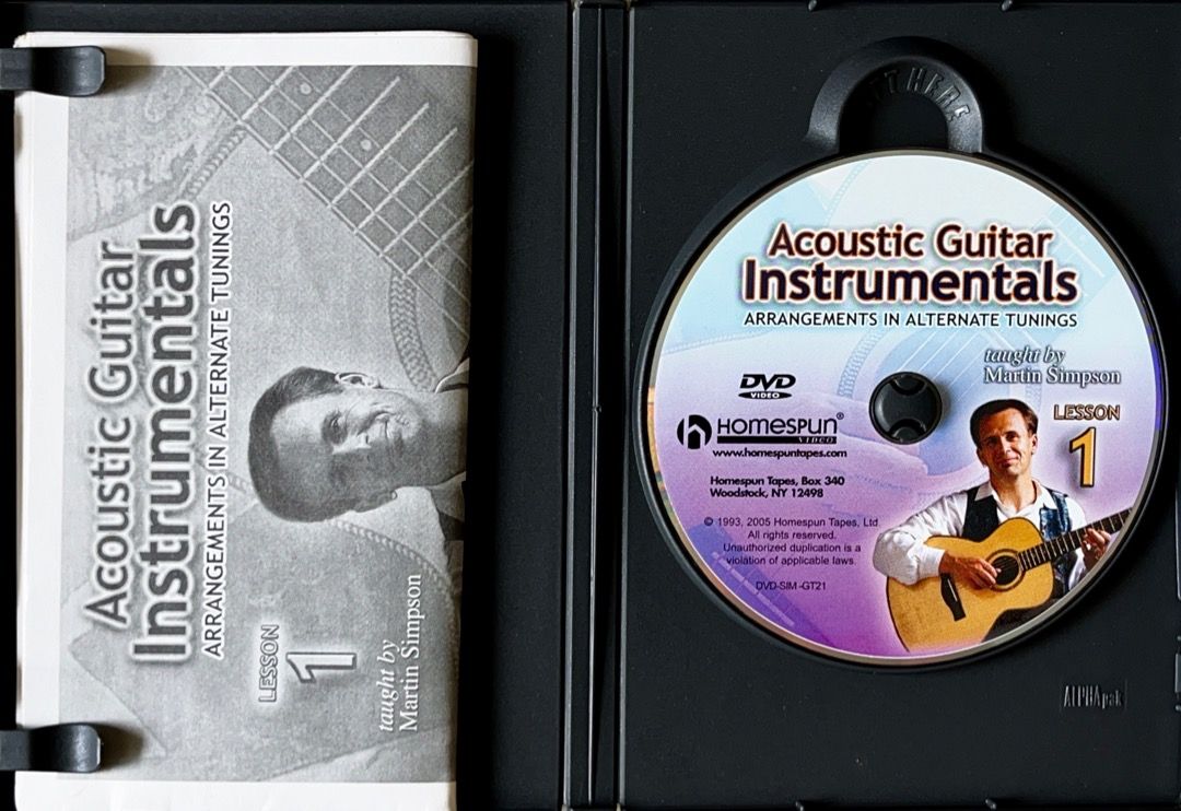 Acoustic Guitar Instrumentals Lesson 1-Arrangements In Alternate ...