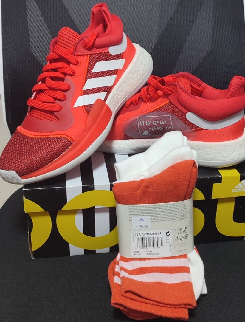 Adidas marquee boost low, Men's Fashion, Footwear, Sneakers on Carousell