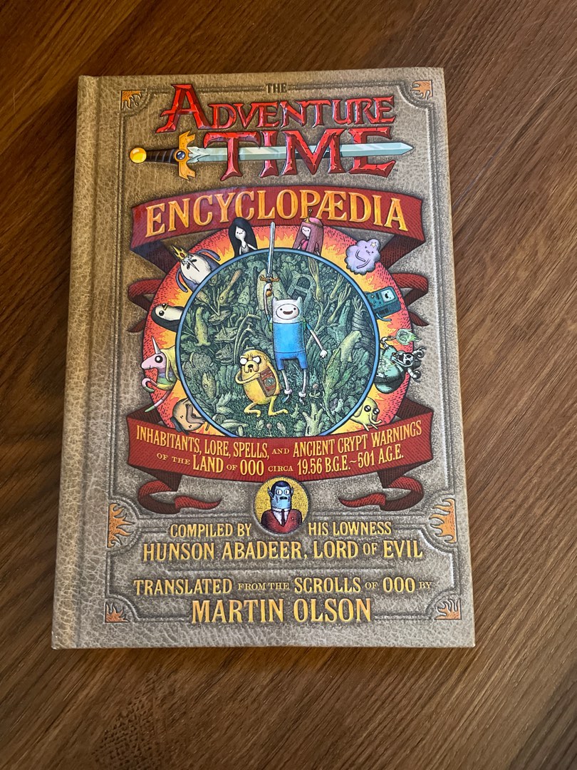 Adventure Time encyclopaedia, Hobbies & Toys, Books & Magazines, Comics ...