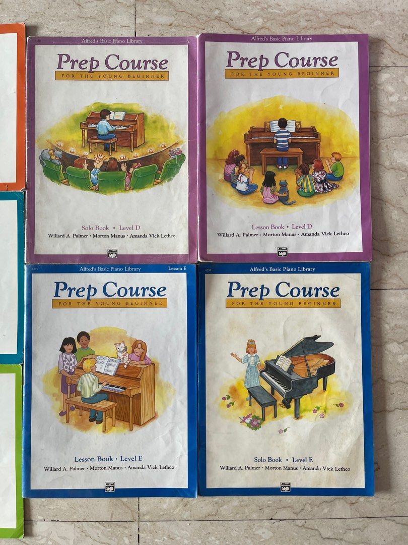 Alfred prep course piano book, Hobbies & Toys, Books & Magazines ...