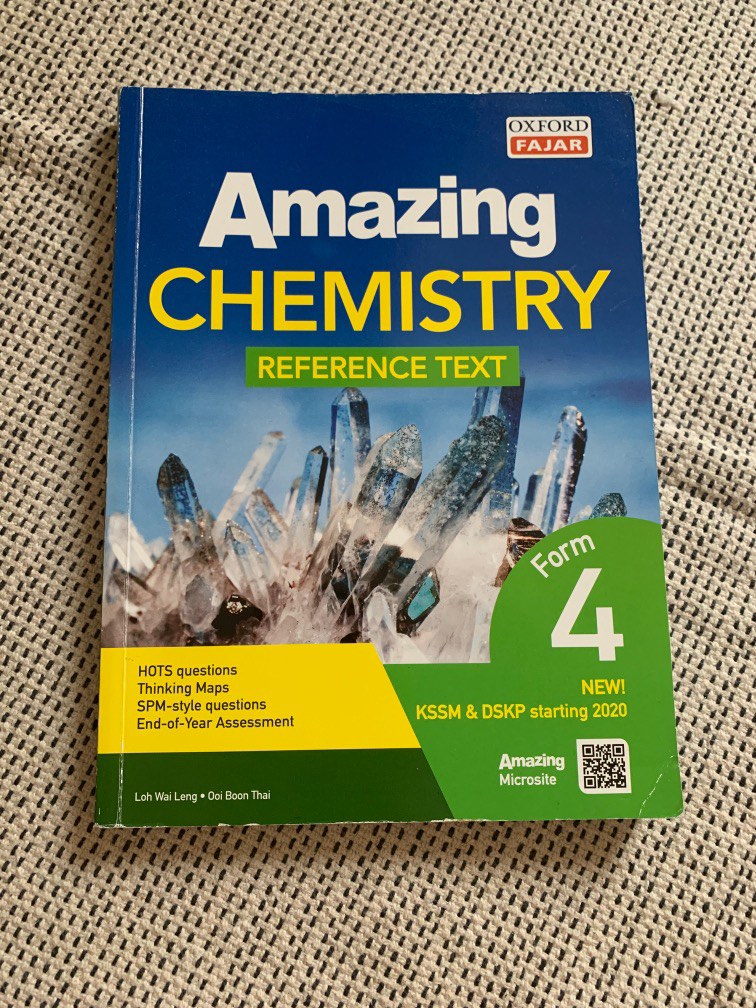 AMAZING CHEMISTRY F4 KSSM REFERENCE BOOK, Hobbies & Toys, Books ...
