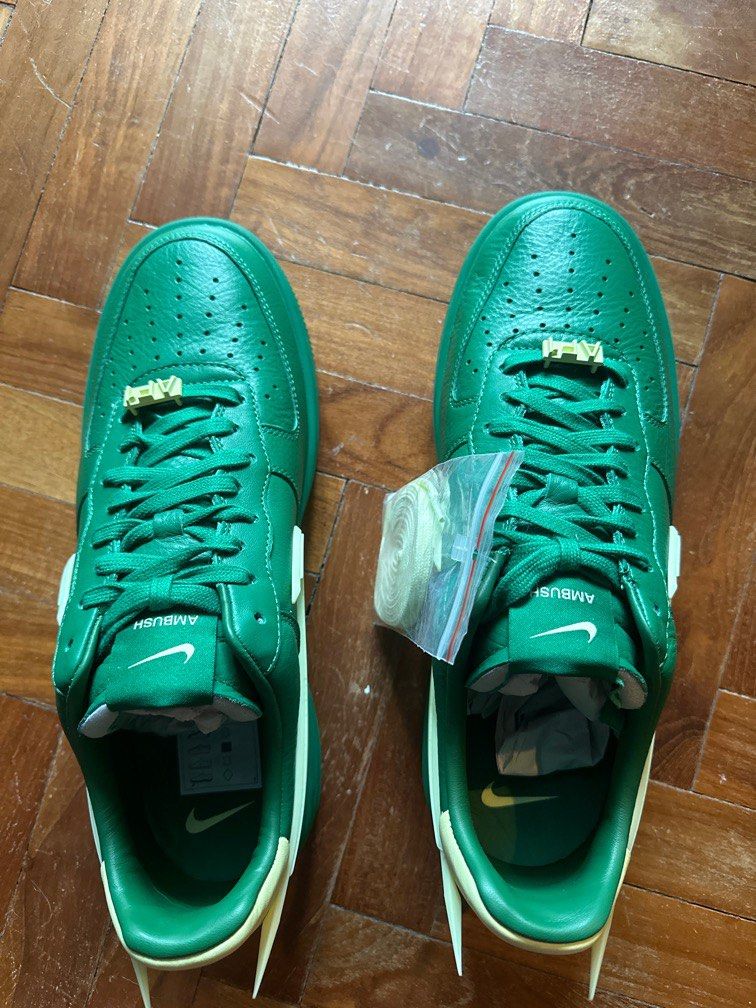 Ambush Nike Air Force 1 Pine Green, Men's Fashion, Footwear, Sneakers ...