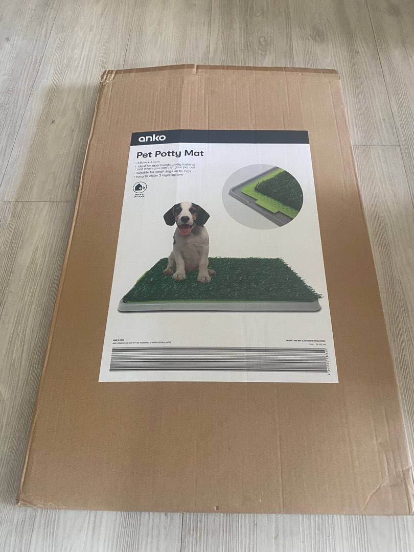 Anko Pet Potty Tray and mat, Pet Supplies, Homes & Other Pet ...