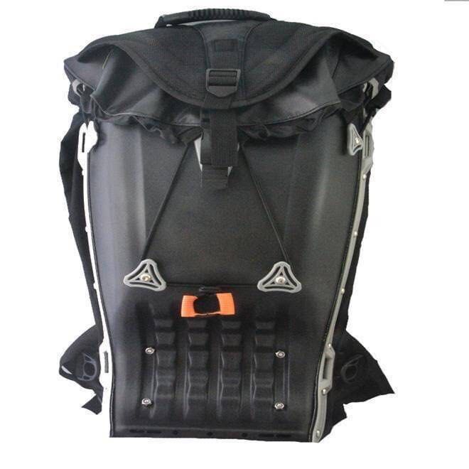 Anoka Motorcycle Riding Backpack, Carbon Fiber Hard Shell Backpack for ...