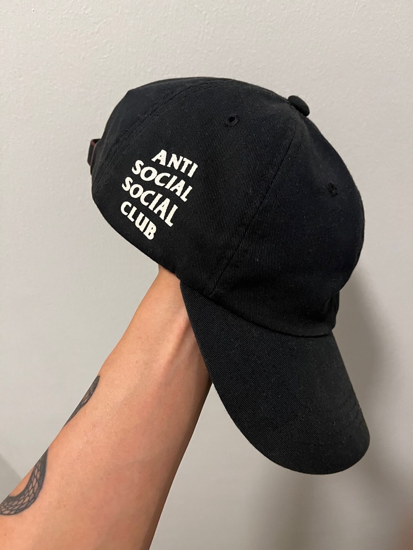 Anti Social Social Club baseball cap, Men's Fashion, Watches ...