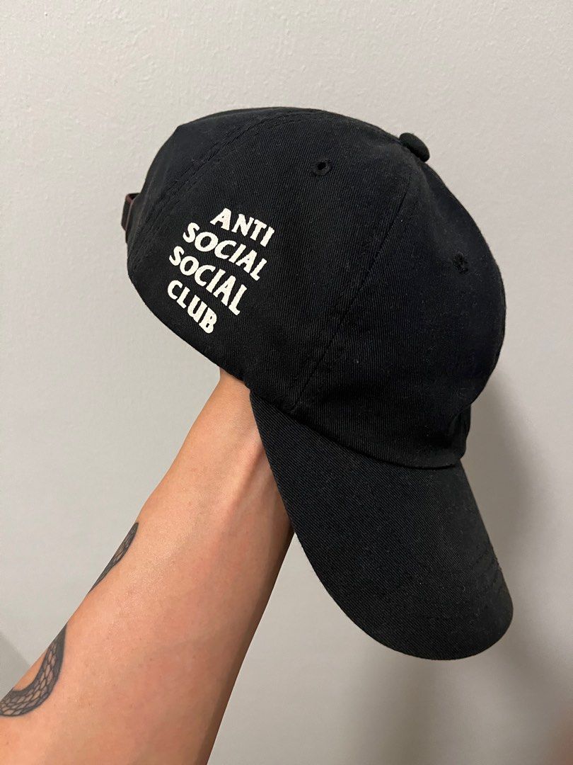 Anti Social Social Club baseball cap, Men's Fashion, Watches ...