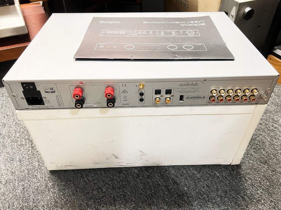 Audiolab 6000A Integrated Amplifier and Audiolan 6000CDT CD Transport ...