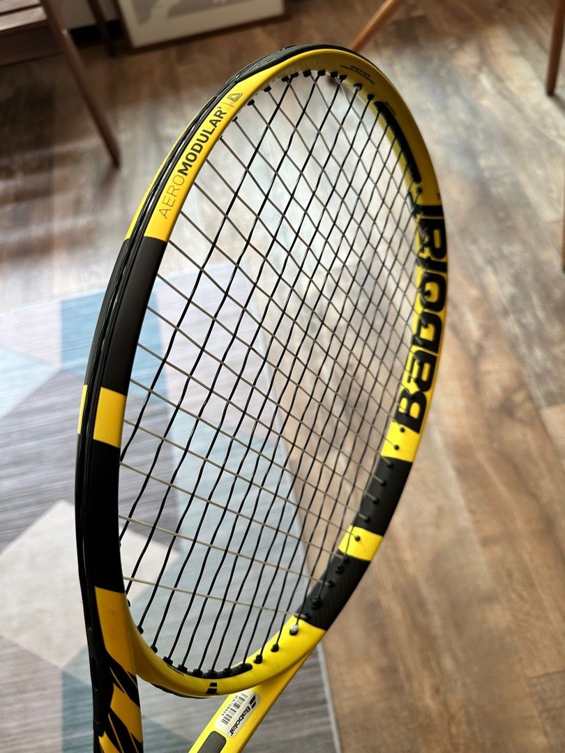 Babolat Pure Aero + (Plus version), Grip 3, Sports Equipment, Sports ...