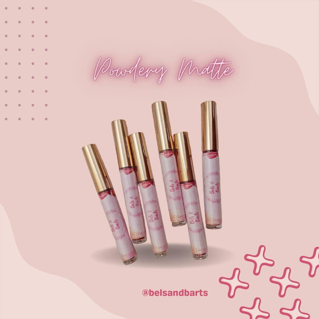 Bels & Barts Powdery Matte Liquid Lip, Beauty & Personal Care, Face ...