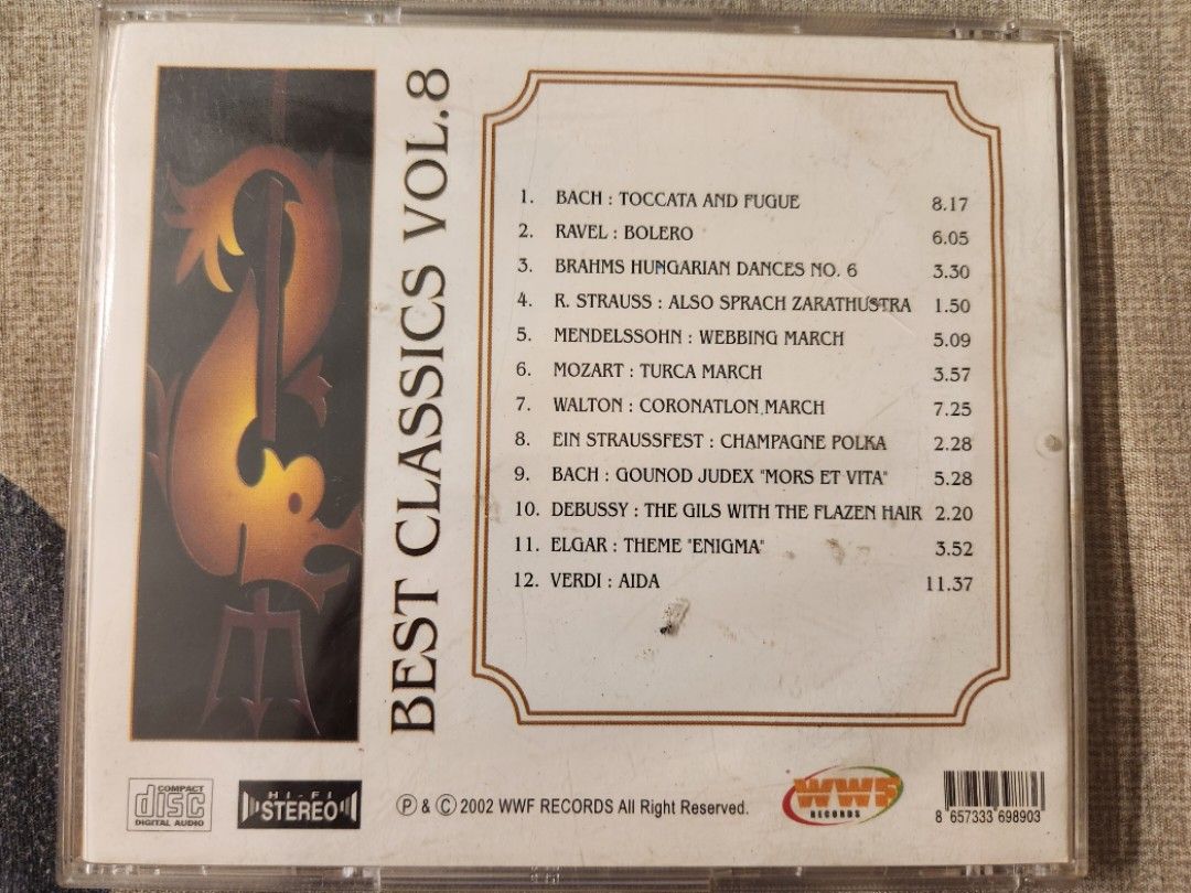Best Classics VOL.8, Hobbies & Toys, Music & Media, CDs & DVDs on Carousell