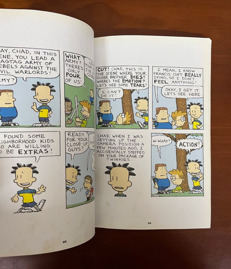 Big Nate Comic Book - Revenge of the Cream Puffs on Carousell
