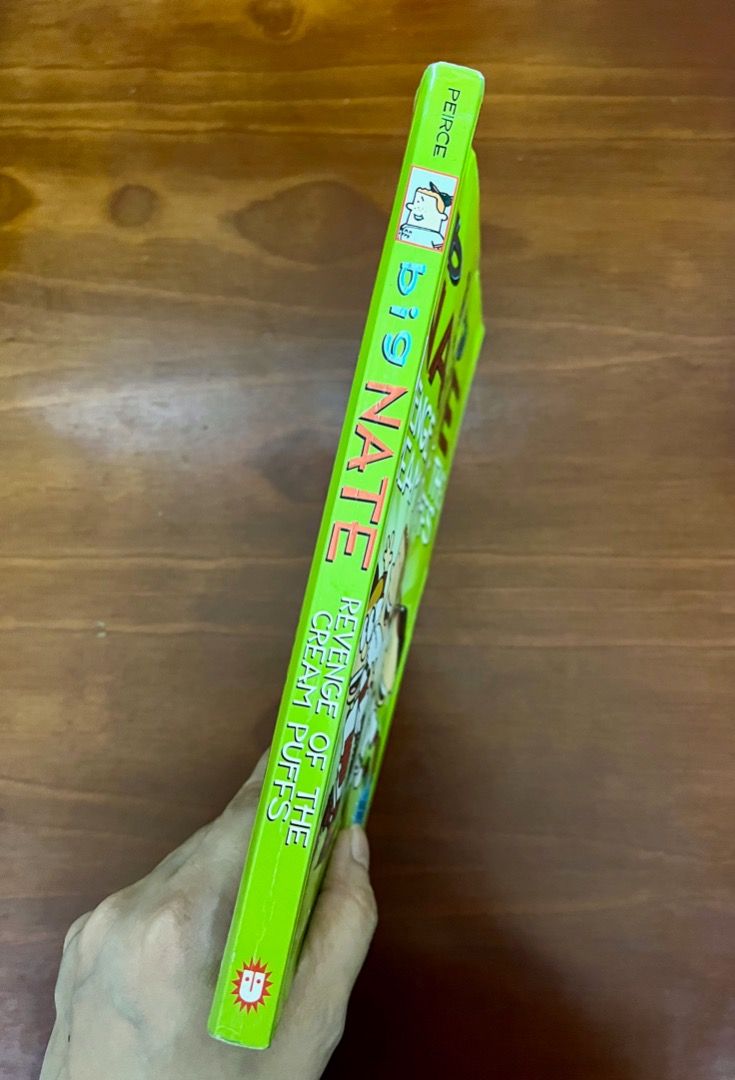 Big Nate Comic Book - Revenge of the Cream Puffs on Carousell