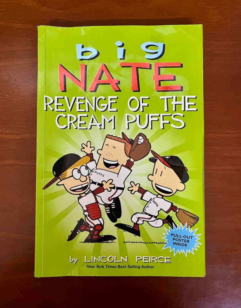 Big Nate Comic Book - Revenge of the Cream Puffs on Carousell