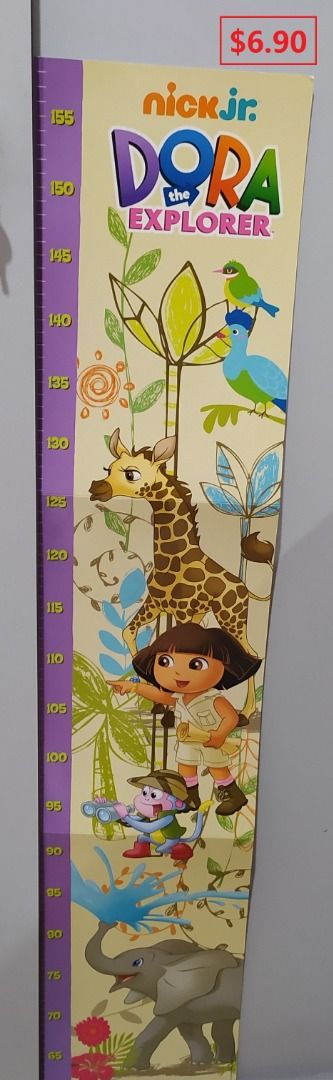 Brand New DORA Growth Chart For Kids, Babies & Kids, Infant Playtime on ...
