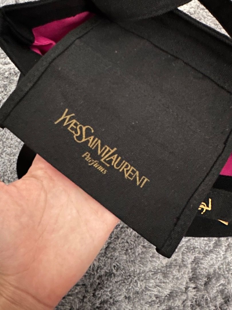 Brand New Yves Saint Laurent YSL Parfum Tote Canvas Laptop Bag with ...