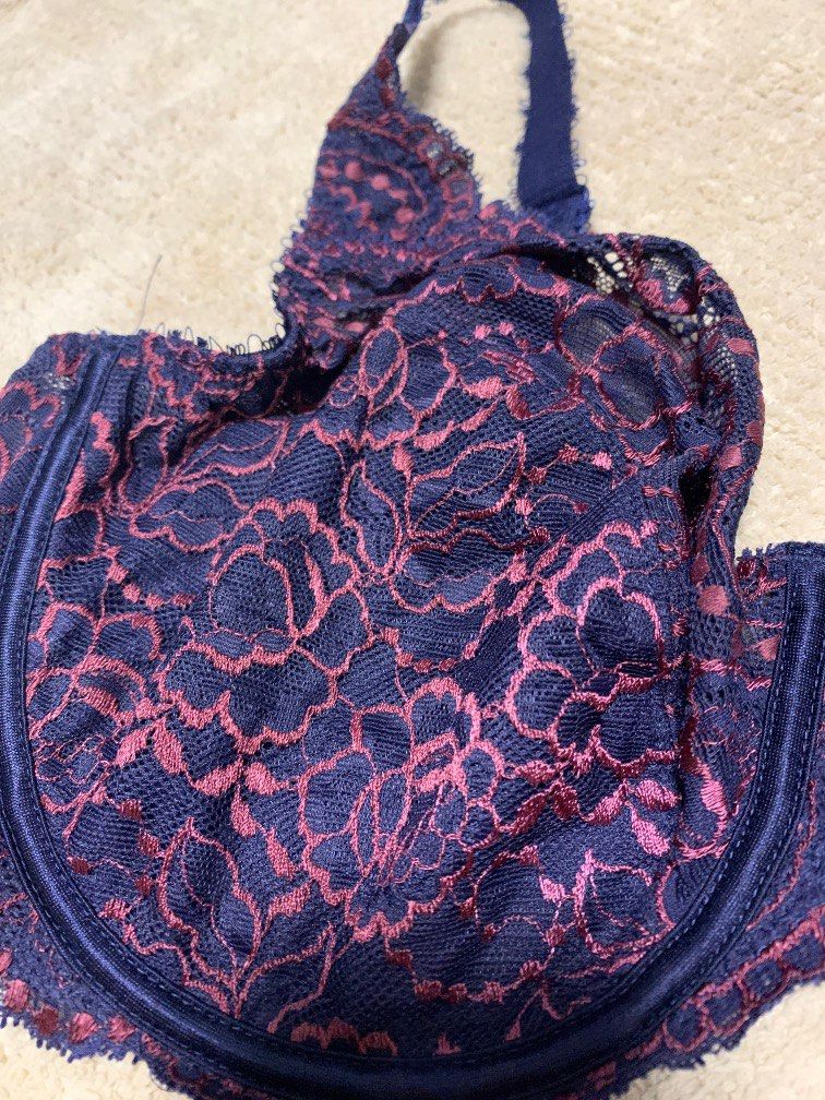 Branded laced UW bra size 85F or 38E, Women's Fashion, Undergarments ...
