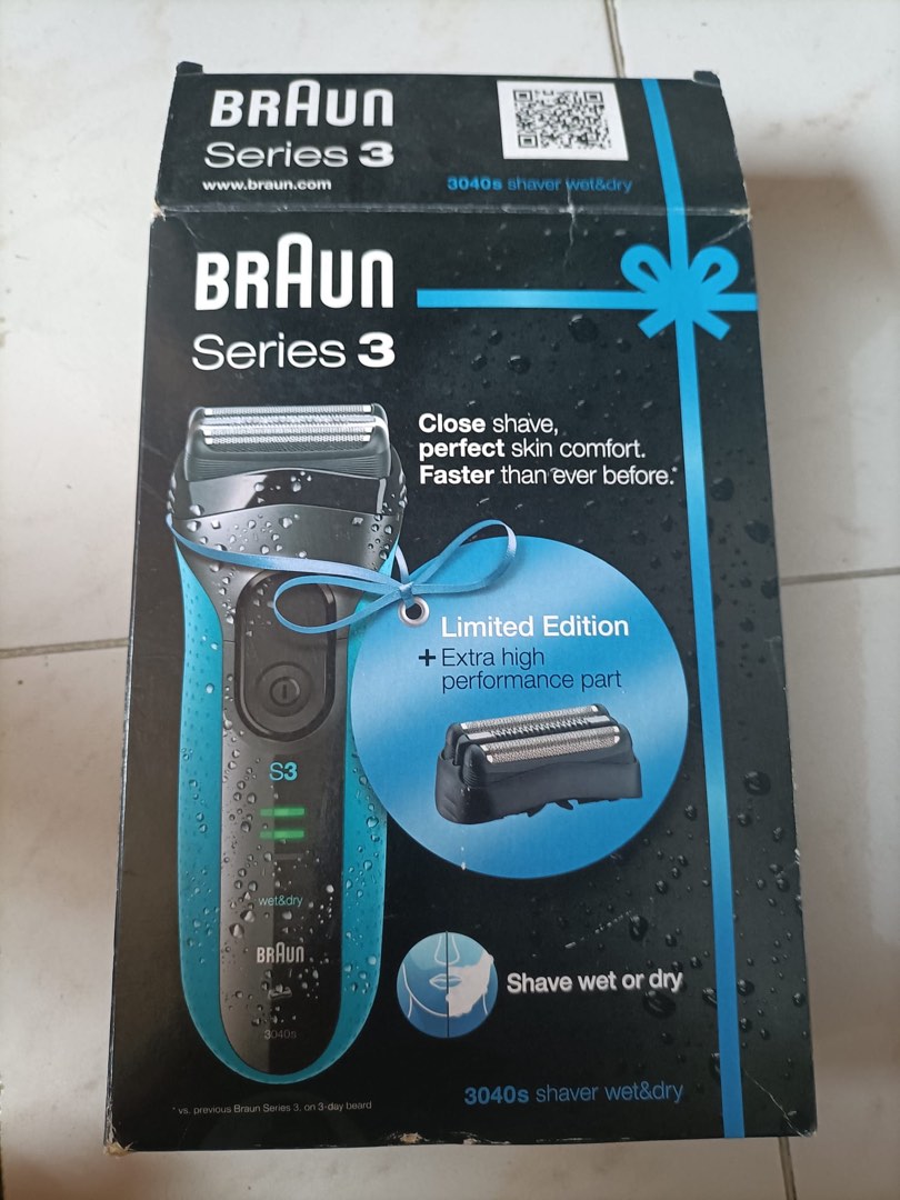 Braun series 3 Limited edition +Extra high performance part, Beauty ...