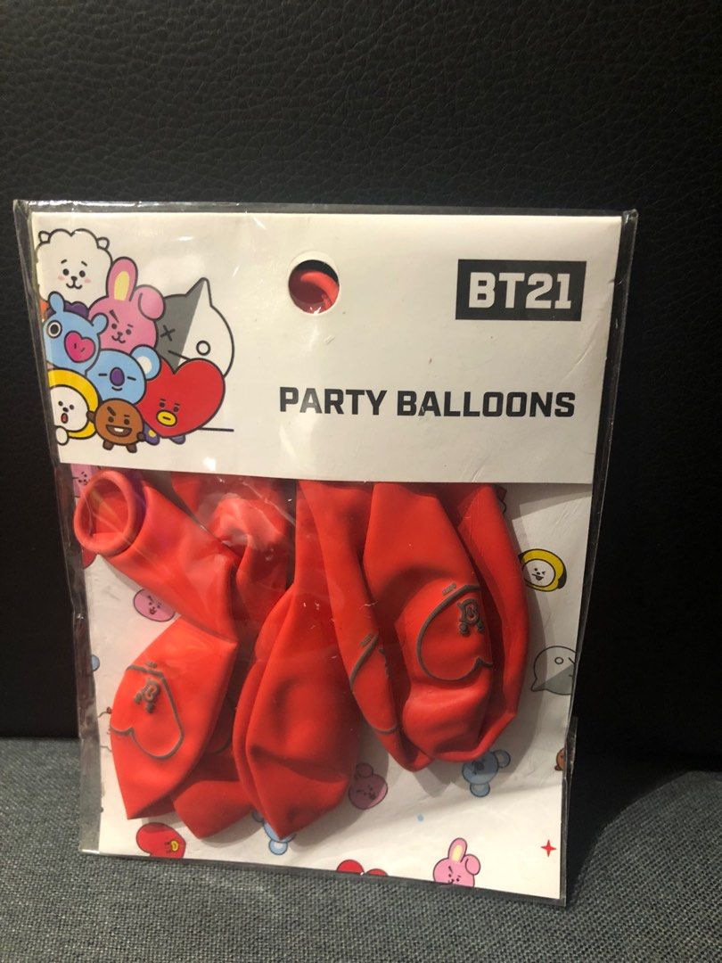 BT21 Tata Balloon, Hobbies & Toys, Memorabilia & Collectibles, K-Wave ...