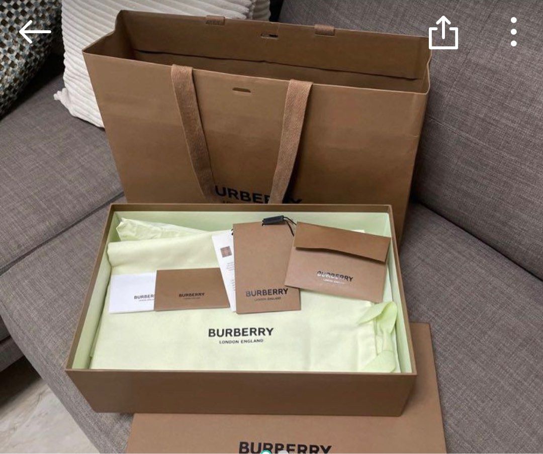Burberry Shoe Box on Carousell