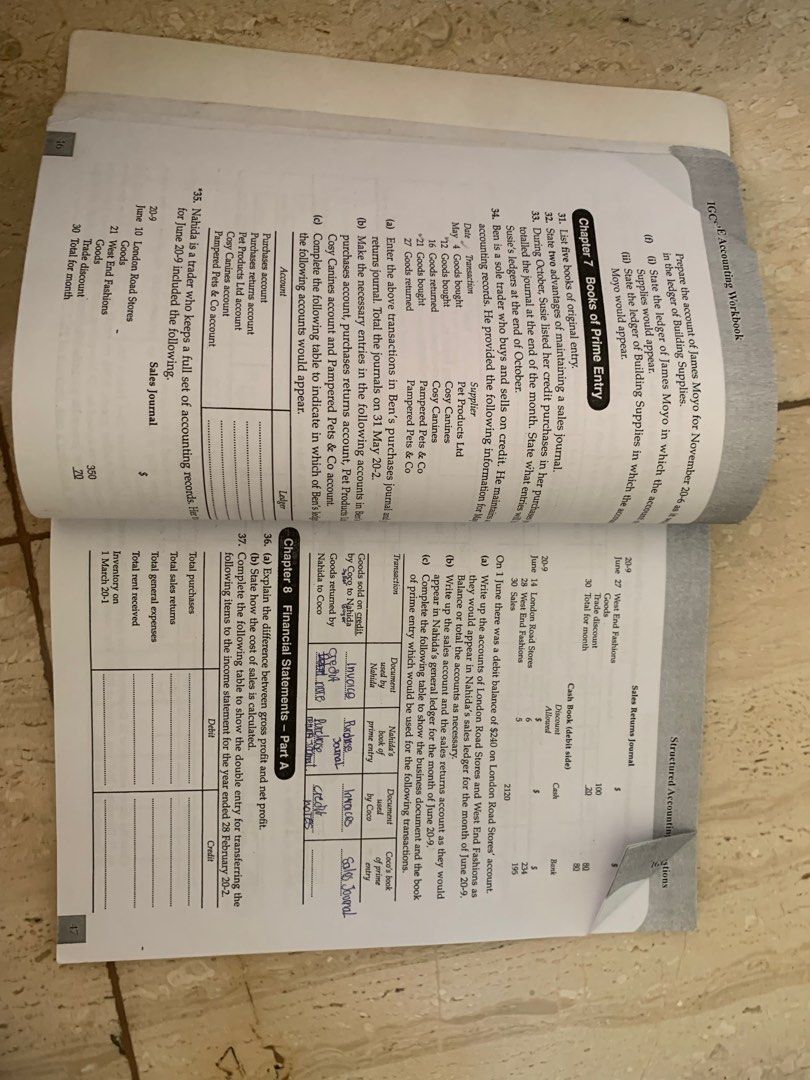 Cambridge IGCSE Accounting Workbook, Buku & Alat Tulis, Buku di Carousell Cambridge IGCSE Accounting Workbook, Buku & Alat Tulis, Buku di Carousell