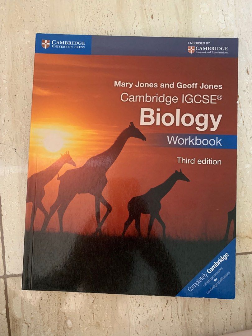 Cambridge IGCSE Biology Workbook Third Edition, Buku & Alat Tulis, Buku Pelajaran di Carousell