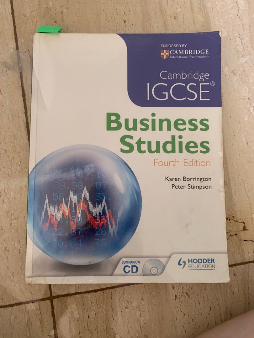 Cambridge IGCSE Business Studies Fourth Edition, Buku & Alat Tulis ...