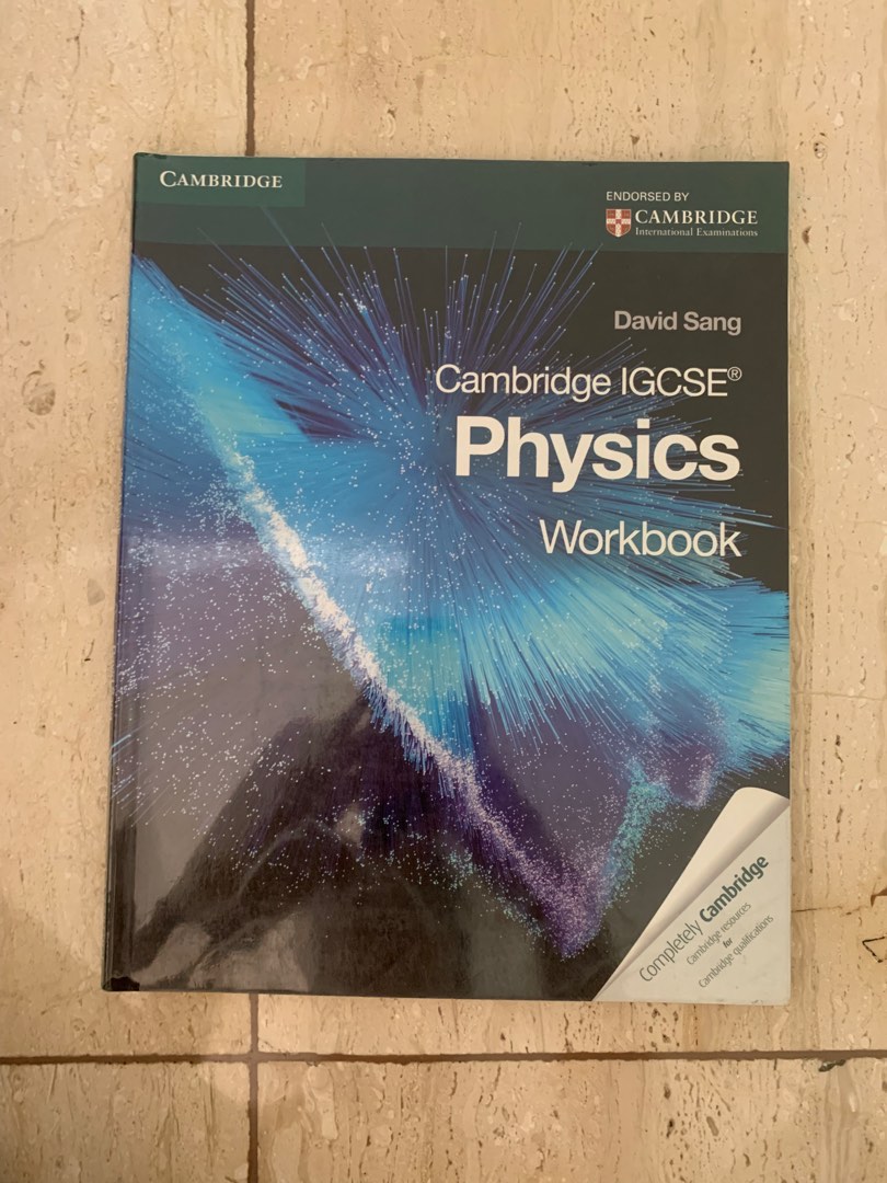 Cambridge IGCSE Physics Workbook on Carousell