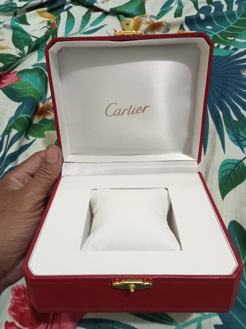 Cartier watch box Original, Women's Fashion, Watches & Accessories ...