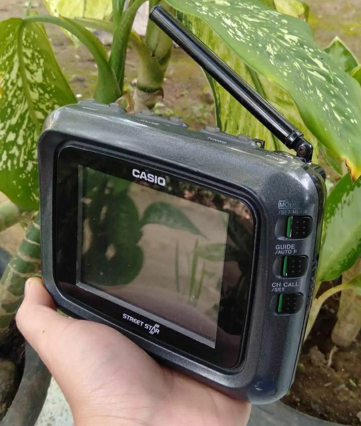 Casio TV portable, model 9201, Elektronik, TV & Perlengkapan Hiburan di ...
