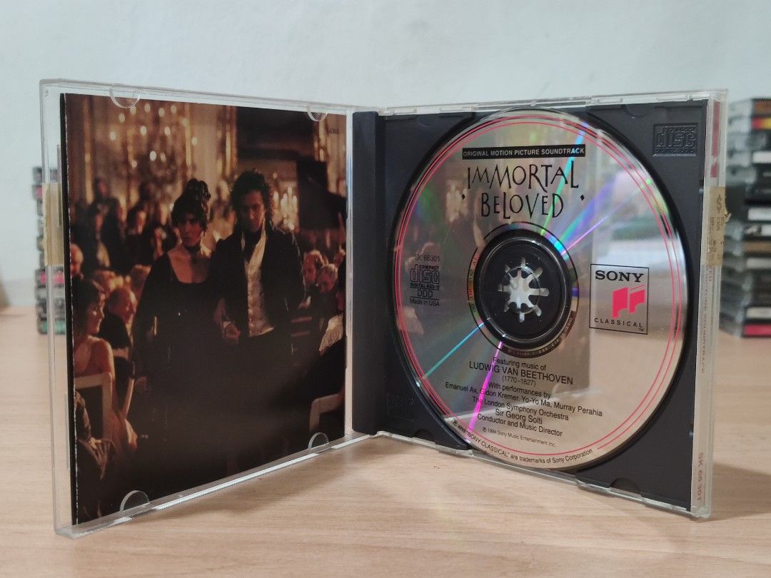 (CD) Immortal Beloved Original Motion Picture Soundtrack, Hobbies ...