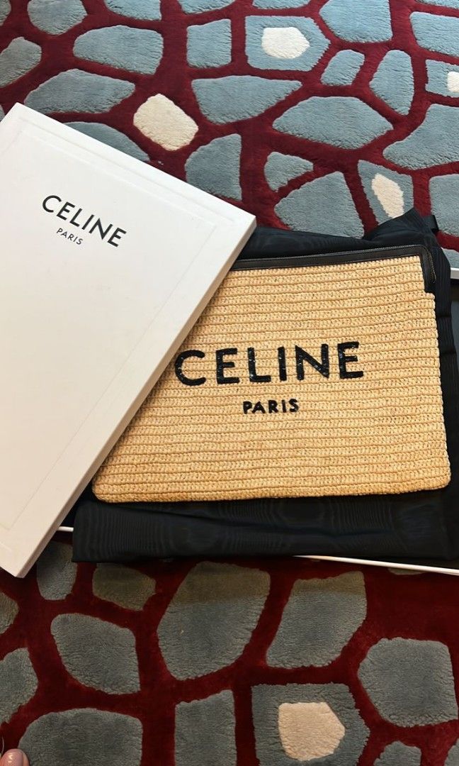 Celine Large pouch, Women's Fashion, Bags & Wallets, Clutches on Carousell