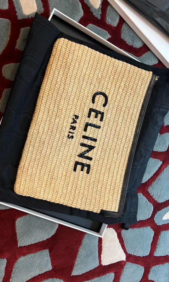 Celine Large pouch, Women's Fashion, Bags & Wallets, Clutches on Carousell
