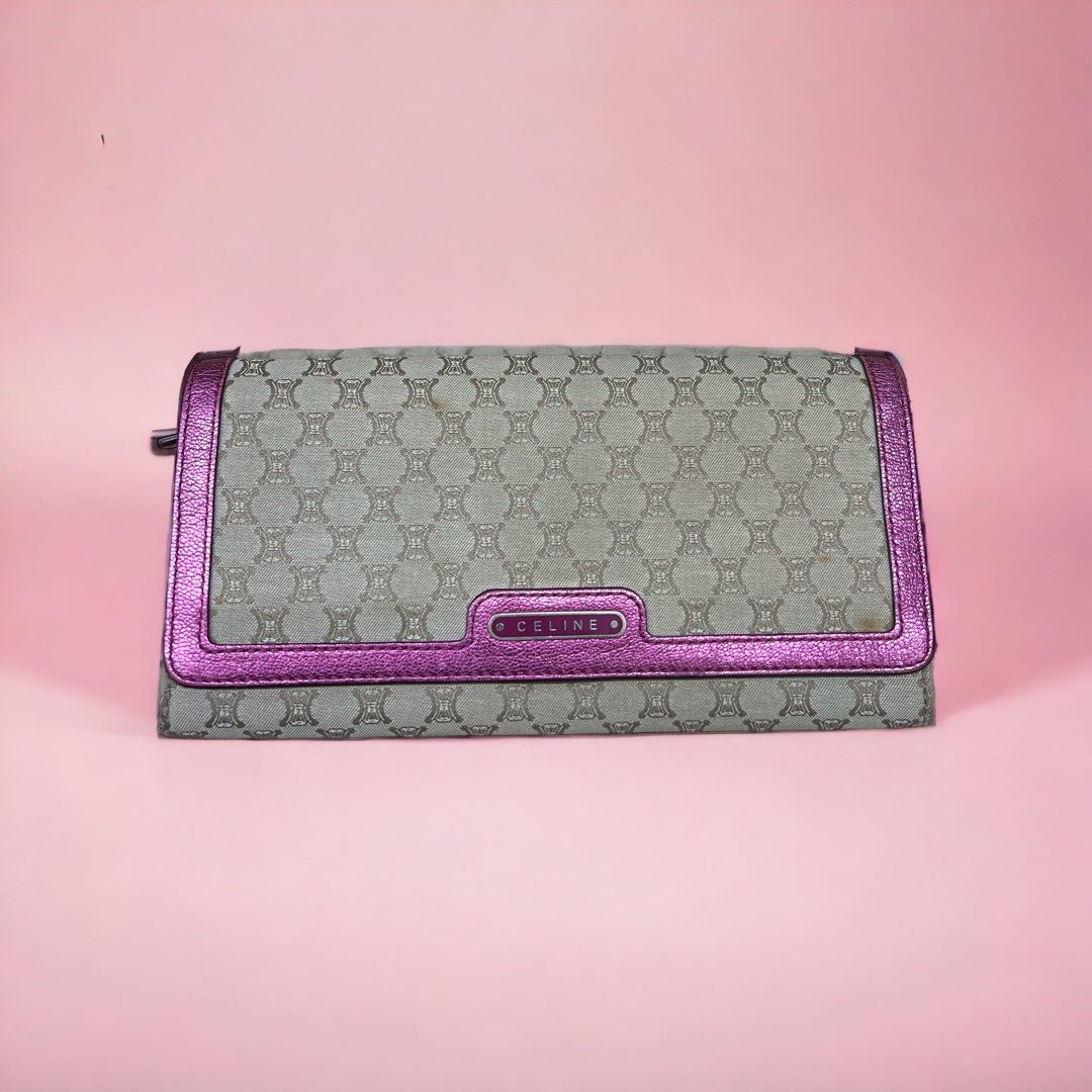 Celine long wallet, Luxury, Bags & Wallets on Carousell
