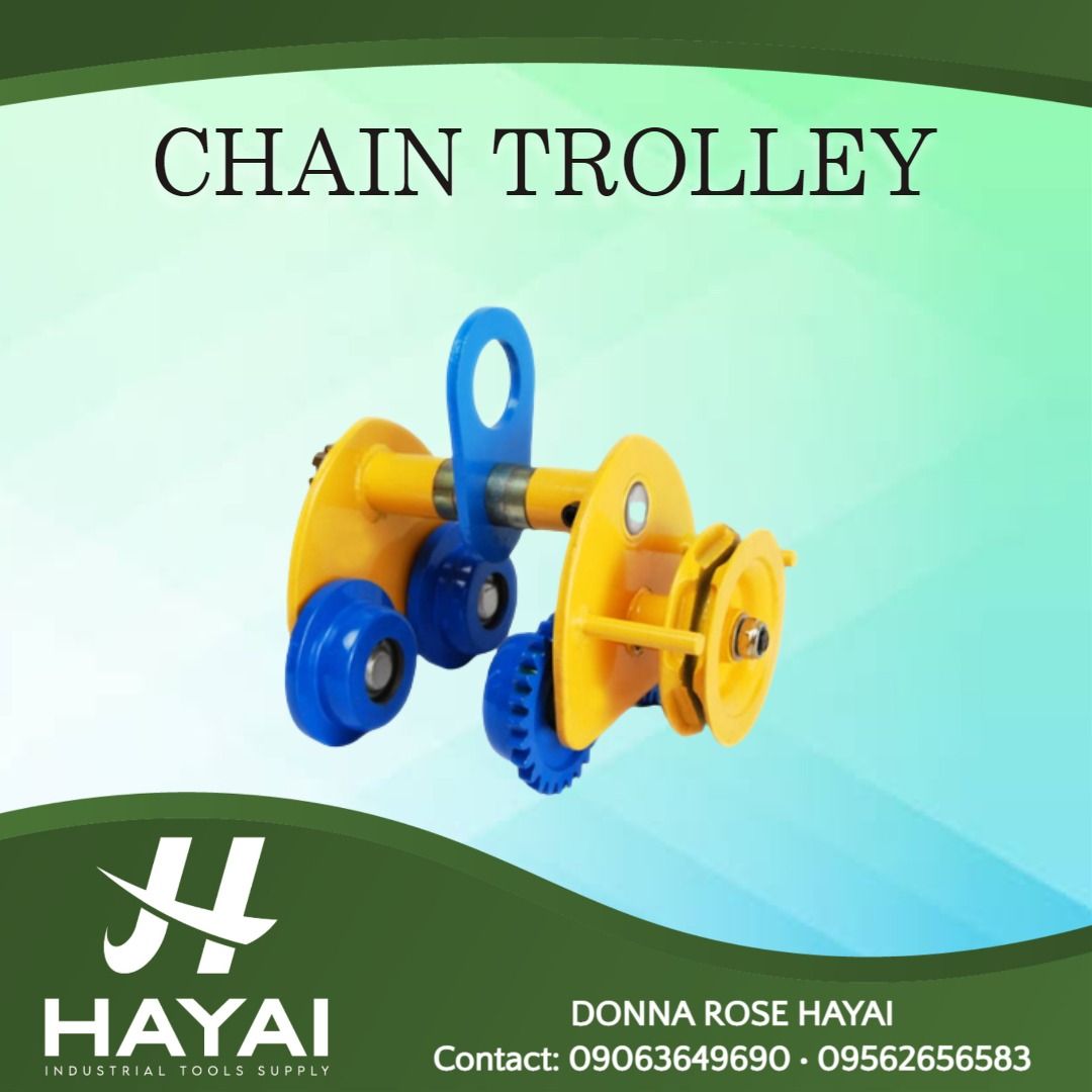 chain trolley, Commercial & Industrial, Construction Tools & Equipment ...