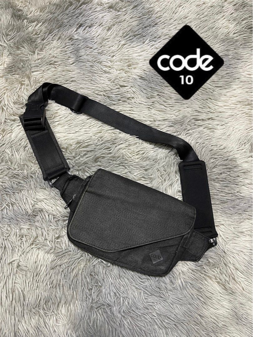 Code10 Code 10 compact security belt bag sling body bag fanny pack, Men ...