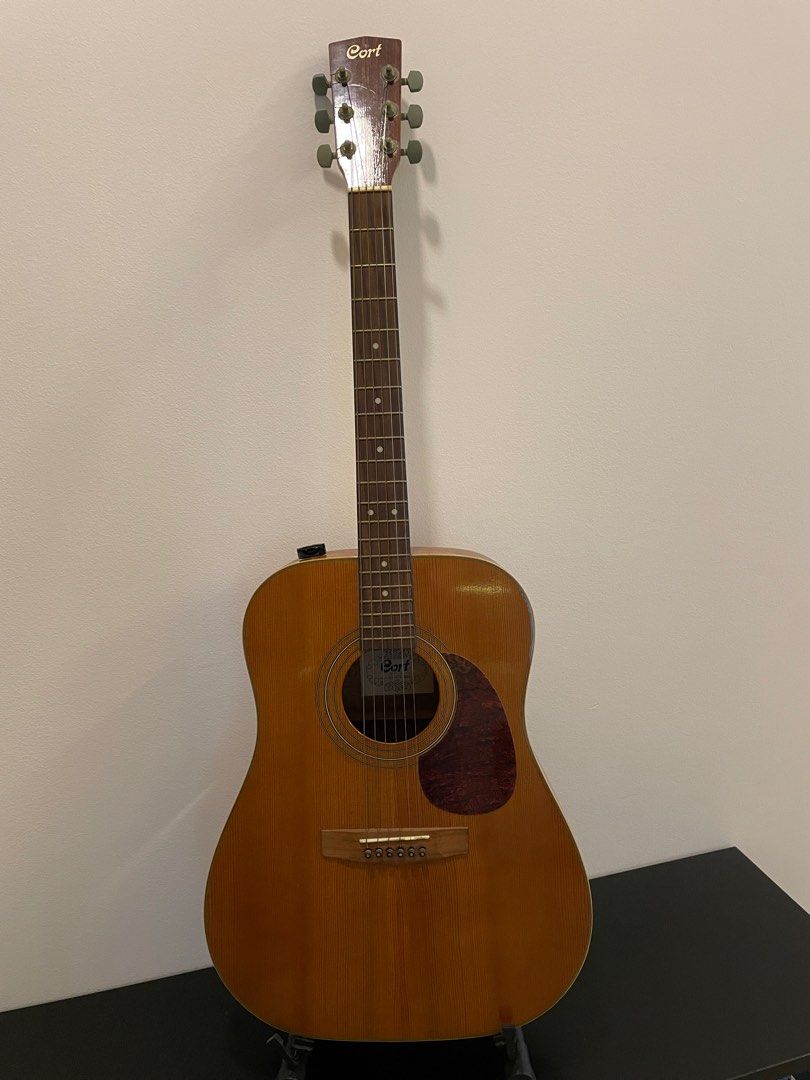 Cort AD870 Nat guitar, Hobbies & Toys, Music & Media, Musical ...