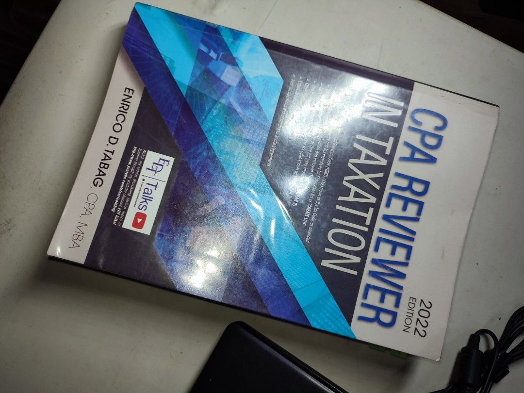 CPA Reviewer in Taxation, Hobbies & Toys, Books & Magazines, Textbooks ...