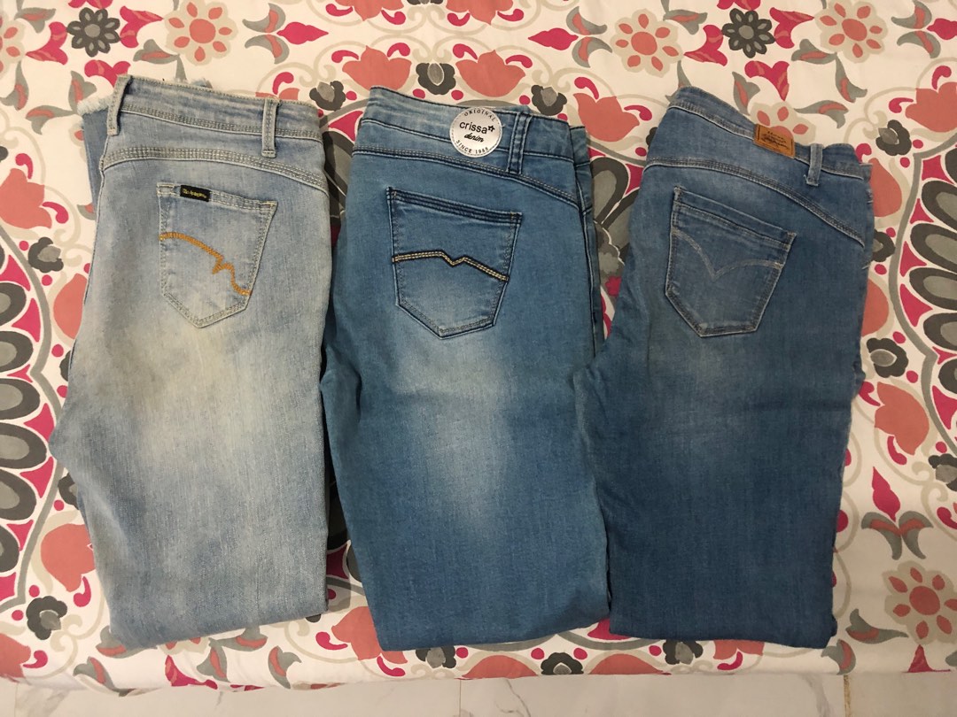 Crissa & No Apologies Jeans, Women's Fashion, Bottoms, Jeans on Carousell