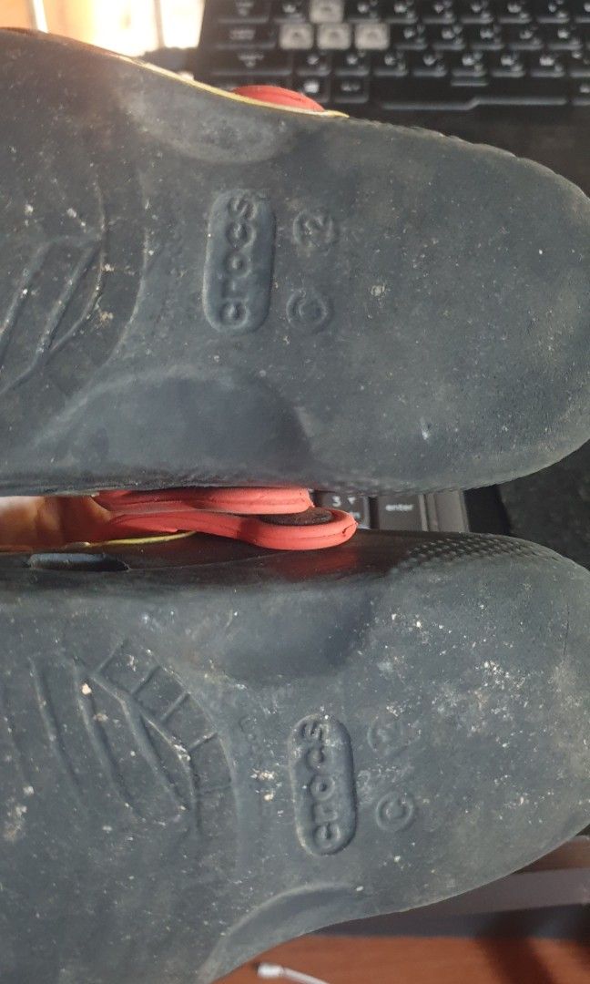 crocs slipper motorcycle on Carousell