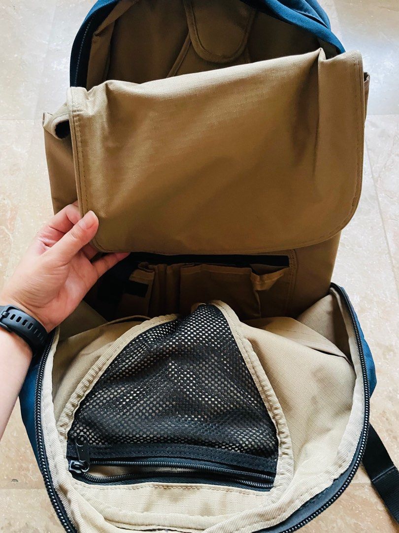 Crumpler Backpack Blue, Removable Inside on Carousell