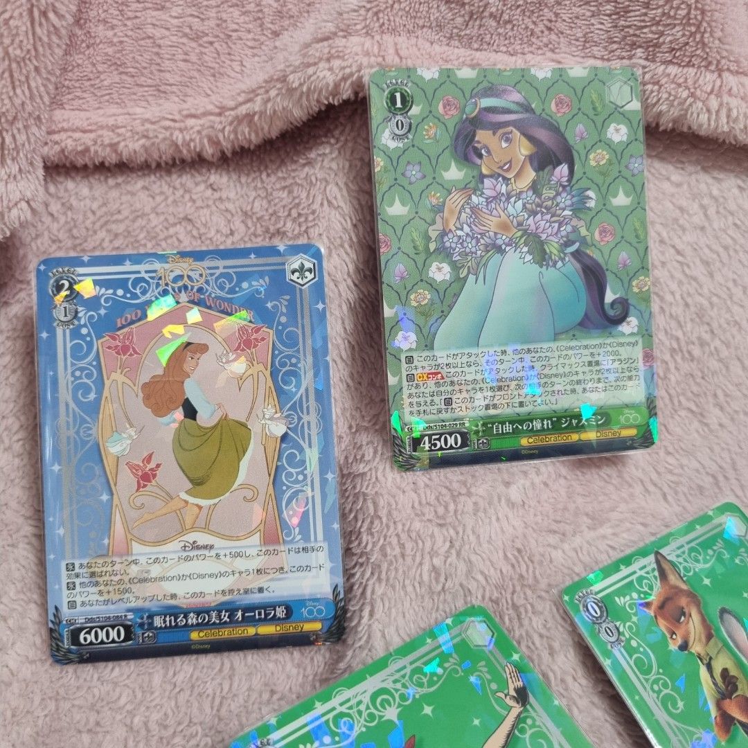 Disney100 Weiss Schwarz TCG Disney Trading Card Game - Sleeping Beauty ...