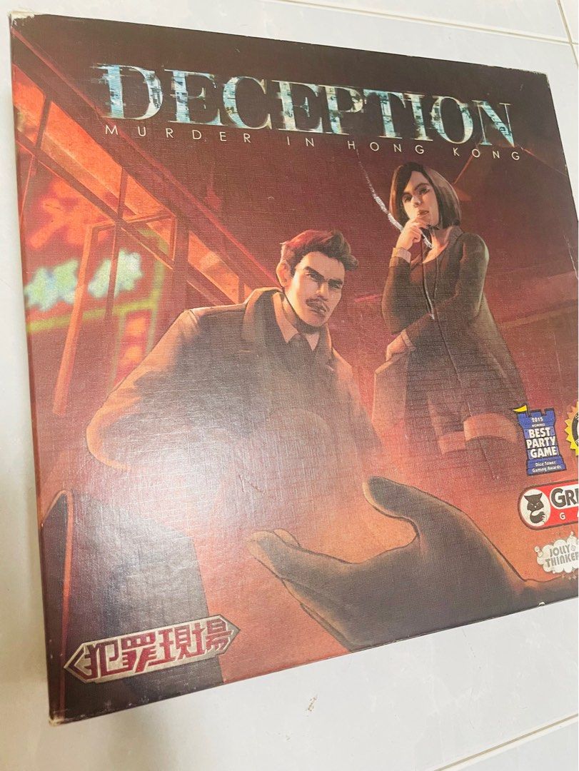 Deception Hong Kong Board game, Hobbies & Toys, Toys & Games on Carousell