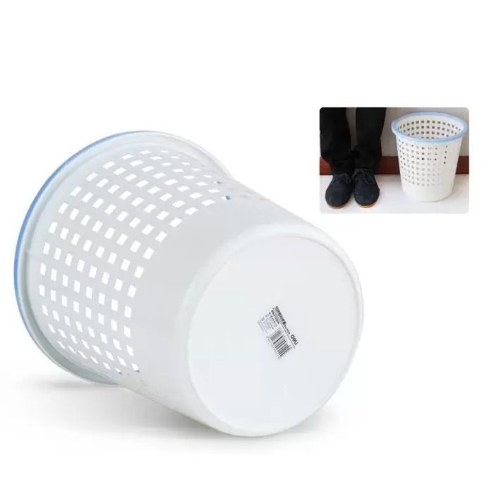Deli Plastic Waste Bin D9554, Furniture & Home Living, Cleaning ...