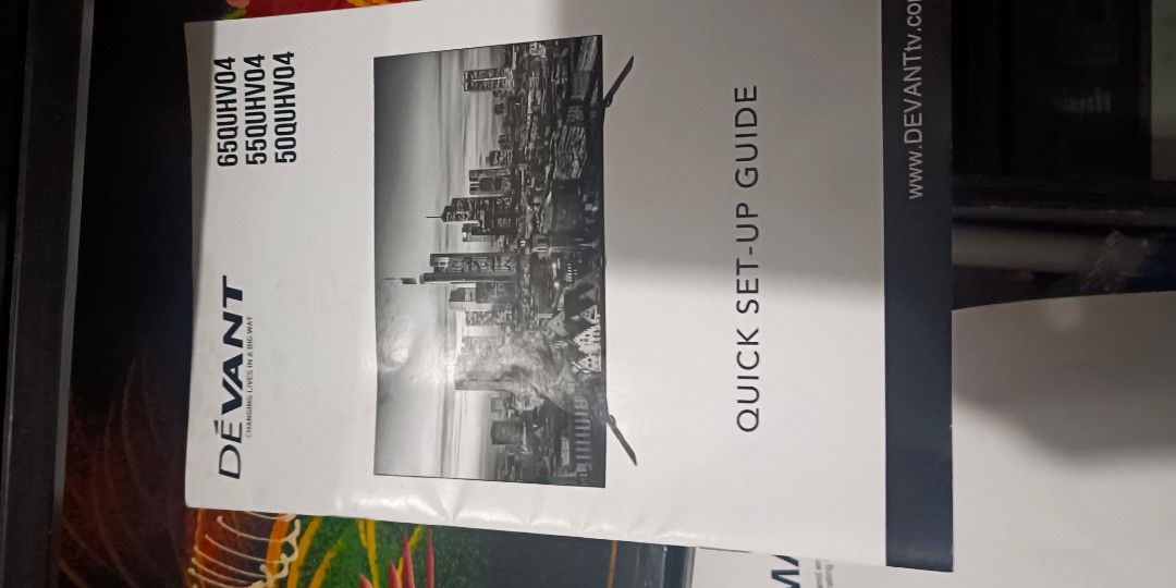 Devant 55 inches smart quantum 4k uhd tv on Carousell