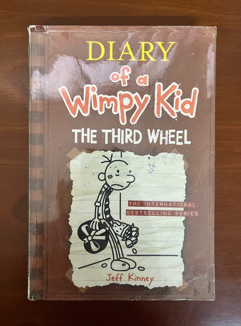 Diary of a Wimpy Kid #7 The Third Wheel on Carousell