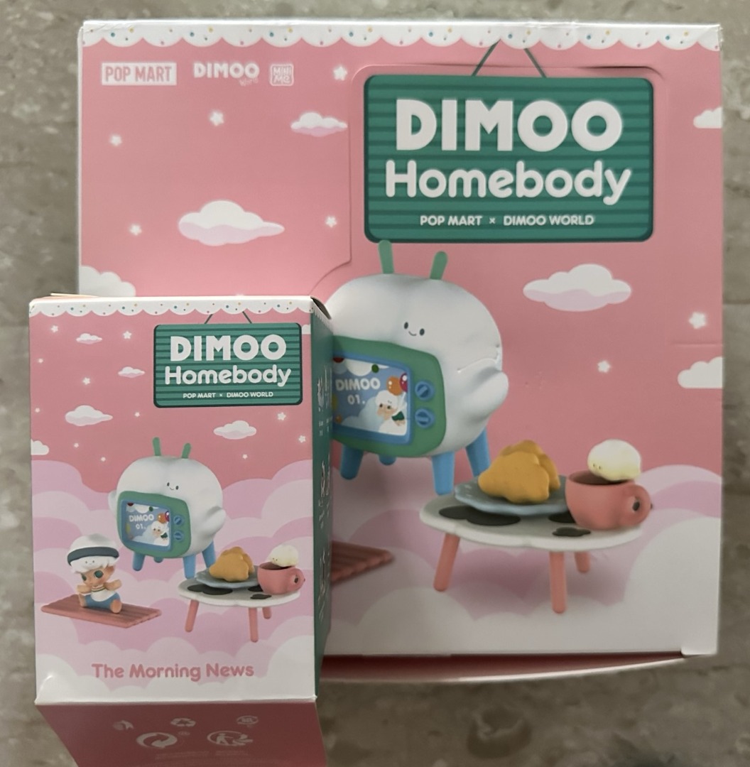 DIMOO HOMEBODY FULL SET WITH SECRET BNIF, Hobbies & Toys, Toys & Games ...