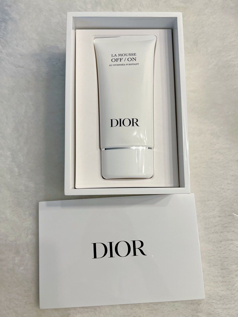 Dior beauty box with mirror + full size cleanser set, Beauty & Personal ...