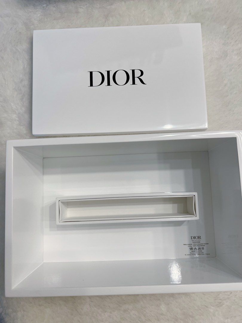 Dior beauty box with mirror + full size cleanser set, Beauty & Personal ...