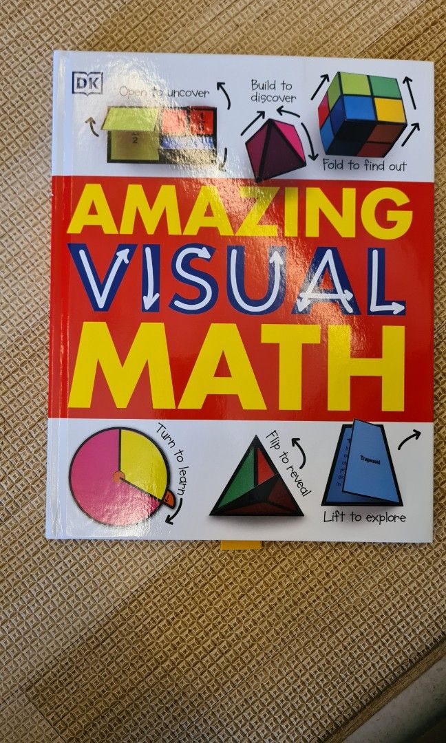 Dk Amazing Visual Math, Hobbies & Toys, Books & Magazines, Children's Books on Carousell
